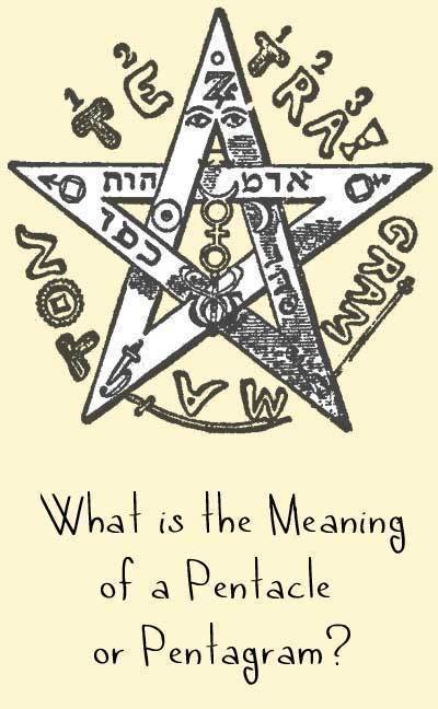What is a Pentacle or Pentagram? | Pentacle Meaning & Pentagram Meaning ...